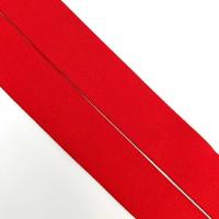 China Red Elastic Band Soft Woven Elastic Web Band Adjustable Stripe Elastic Band for Clothes for sale