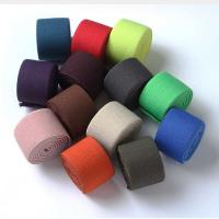 China 2 - 8 cm Custom Letters Jacquard Logo Colors Woven Elastic Band Webbing for Garment Clothing Apparel Accessories for sale