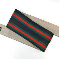 China Free DHL Express Fee Yarn-dyed Elastic Band Stripe Jacquard Web Band Sustainable Elastic Band for sale