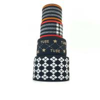 China Print elastic band thermal transfer screen printing elastic strap band with polyester and elastic band cotton for sale