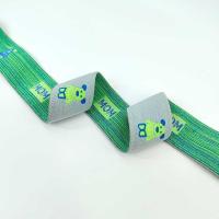 China Fast Delivery Jacquard Webbing Custom Logo Elastic Webbing Colorful Elastic Band Fancy Jacquard Elastic Band for sale