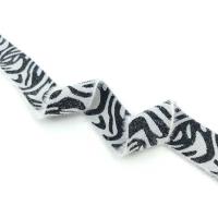 China High Grade with Preferable Pricing Heavy Elastic Ribbon Fluff Elastic Band Zebra Jacquard Elastic Band for sale