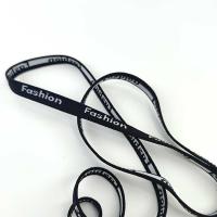 China Custom elastic band synthetic hair ponytail glueless wigs with elastic band jacquard elastic band for garment for sale