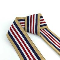 China O E M O D M Factory Directly Supply Green Elastic Ribbon Jacquard Web Band Elastic Stripe Webbing for Headbands for sale