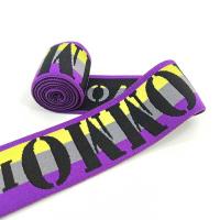 China 4 Day Sample Delivery Fancy Elastic Band Letter Elastic Head Band Heavy Elastic Webbing for sale