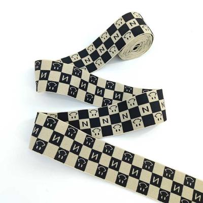 China 4 Day Sample Delivery Color Sustainable Elastic Waistband Underwear Jacquard Elastic Ribbon Elastic Lace Band for Girls for sale