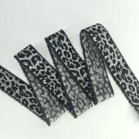 China Fluff Elastic Webbing Customized Letter Web Band Pattern Jacquard Elastic Waistband for Clothes for sale
