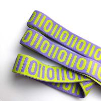 China Elastic Waistband Manufacturer Jacquard Flat Elastic Band Soft Elastic Band Strap for Clothing for sale