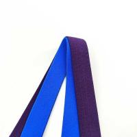 China Different Length Cutting Custom Jacquard Band Adjustable Stretchy Webbing Elastic Band for sale