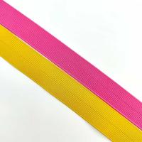 China Fast Delivery High Quality High Elastic Waistband  Woven Elastic Band Rib Texture Elastic Band for sale