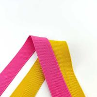 China Fast Delivery High Quality High Elastic Waistband  Woven Elastic Band Rib Texture Elastic Band for sale
