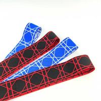 China Daisy Jacquard Waistband Rich in Pattern Good Elasticity Elastic Webbing Stretchable Elastic Band for sale