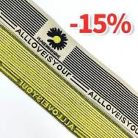 China Guangzhou Globe Garment Accessories Jacquard Pattern Elastic Band Jacquard Elastic Label Band Jacquard Elastic Hairband for sale