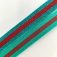 China Custom Jacquard Woven Trim Peter sham Waistband Tape Elastic Fancy Elastic Band for Clothing for sale