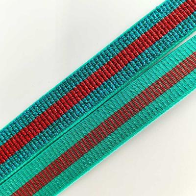 China Custom Jacquard Woven Trim Peter sham Waistband Tape Elastic Fancy Elastic Band for Clothing for sale