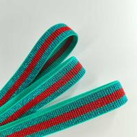 China Custom Jacquard Woven Trim Peter sham Waistband Tape Elastic Fancy Elastic Band for Clothing for sale