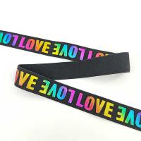 China Fast Delivery Trendy Elastic Web Band Stretchable Jacquard Webbing Adjustable Fancy Trim Elastic Waistband for Women for sale