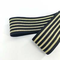 China Custom elastic band cutting binding fold over elastic band shiny elastic hair band silk for sale