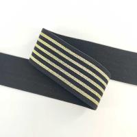China Custom elastic band cutting binding fold over elastic band shiny elastic hair band silk for sale