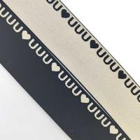 China Factory Supply Jacquard Elastic  Trim Bands Woven Stretchy High Elasticity Waistbands for sale