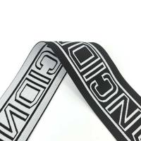 China High Elasticity Trendy Pattern Stretchable Nylon Bands Stripe Elastic Trim Ribbon for Ladies for sale
