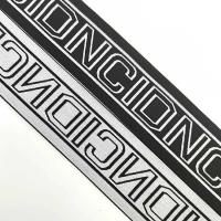 China High Elasticity Trendy Pattern Stretchable Nylon Bands Stripe Elastic Trim Ribbon for Ladies for sale