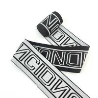 China High Elasticity Trendy Pattern Stretchable Nylon Bands Stripe Elastic Trim Ribbon for Ladies for sale
