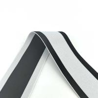 China Factory Direct Supply Fancy Stretchy Polyester Waistband Yarn-dyed Elastic Trim Bands for Clothes for sale