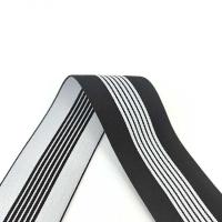 China Customized Stretchy Edge Band Jacquard Resistance Ribbon Elastic Trim Band for Hats for sale