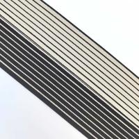 China Buckle Free Belt Latex Material Elastic Jacquard Fitness Elastic Webbing Custom Spandex Trim Band for sale