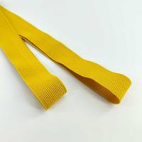 China Colorful Eco-friendly Invisible Waistband Soft Stretchy Webbing High Quality Elastic Trim Band for Clothes for sale