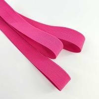 China Custom heavy satin elastic band webbing yoga elastic band narrow elastic hat band for sale