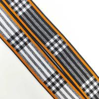 China Elasticated Yarn-dyed Elastic Band Well Made Stretchable Waistbands Elastic Jacquard Band for Ladies for sale