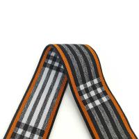 China Elasticated Yarn-dyed Elastic Band Well Made Stretchable Waistbands Elastic Jacquard Band for Ladies for sale