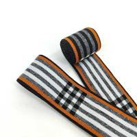 China Elasticated Yarn-dyed Elastic Band Well Made Stretchable Waistbands Elastic Jacquard Band for Ladies for sale