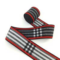 China High Quality and Cost Efficiency Fancy Elastic Waistband Jacquard Stretchable Webbing Elastic Trim Band with Customized Size for sale