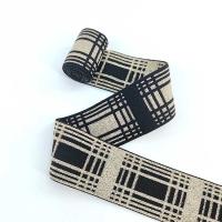 China Width Customized Stretchable Waistband Resistance Band Jacquard Sewing Elastic Band for sale