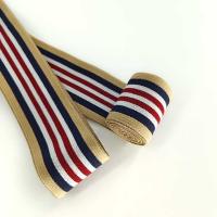 China Stripe Material Sports Elastic Band Webbing Custom Spandex Band for sale