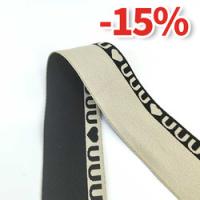 China Eco Friendly Invisible Waistband Colorful Soft Elastic For Clothes for sale