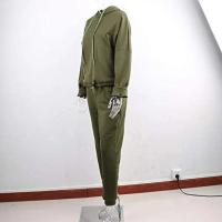 China High Quality Women Turn Collar Style Women Tracksuit for Jogging / Casual Women Track Suit for sale