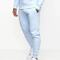 China Custom Fitness Sports Jogging Hoodies and Sweatpants Sets Cotton Solid Training Wear Men Tracksuits for sale