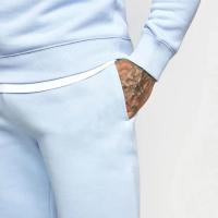 China Custom Fitness Sports Jogging Hoodies and Sweatpants Sets Cotton Solid Training Wear Men Tracksuits for sale