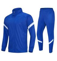 China Custom Soccer Tracksuit Jacket Sport Training Tracksuit Quick Dry Men 2 Piece Set Football Jacket for sale