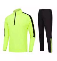 China Custom Soccer Tracksuit Jacket Sport Training Tracksuit Quick Dry Men 2 Piece Set Football Jacket for sale
