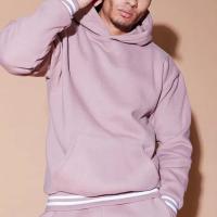 China Custom Cotton Sports Plus Size Men&prime;s Jogger Sweatsuit Gym Plain Fleece Winter Pink Jogging Hoodies Tracksuits Apparel Set for sale