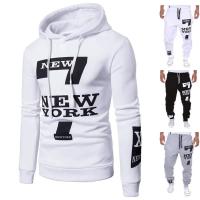 China Plus Size Outdoor Sport Men Sportswear Tracksuits Men 2 Piece Set Sweatpants and Hoodie Sets for sale