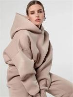 China Drawstring Pants Two Piece Sets Women Tracksuit Jogging Suits Women Sweatpants and Hoodie Set for sale