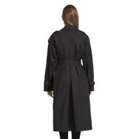 China Customized Autumn Gabardina Ladies Overcoat Plus Size Long Sleeve Trench Coat for Women for sale