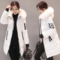 China Women Winter Cotton Coat Fur Collar Jackets Fashion Blazer Winter Padded Parka Clothes Bomber Jacket for Women for sale