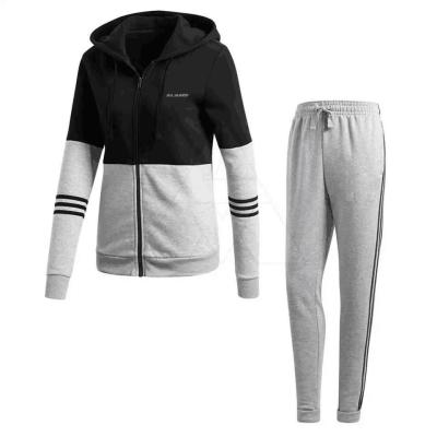 China Woman Tracksuit Two Piece Set Winter Warm Pullovers Sweatshirts Female Jogging Woman Sports Suit Outfits for sale